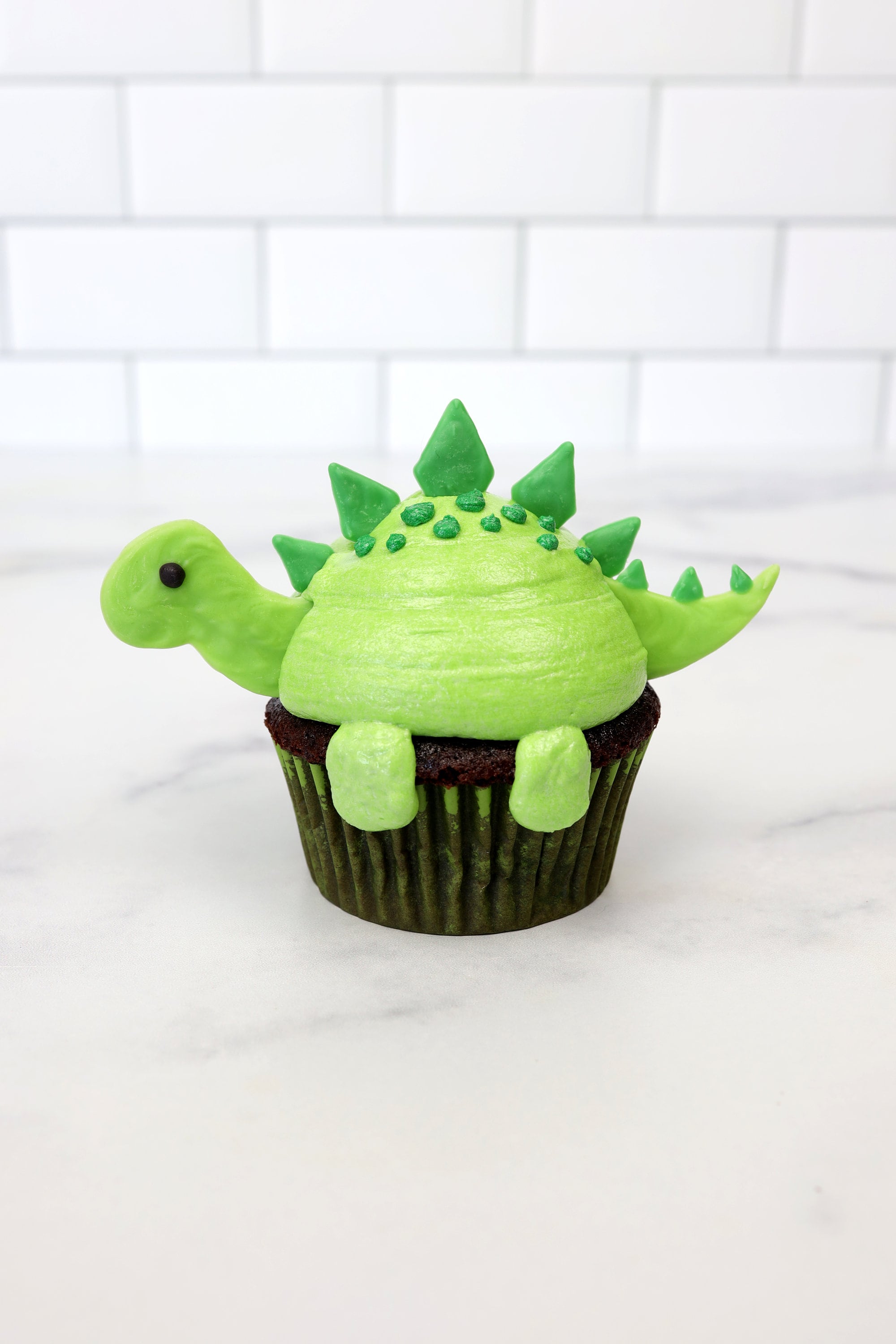 Dinosaur Cupcake Template - Etsy