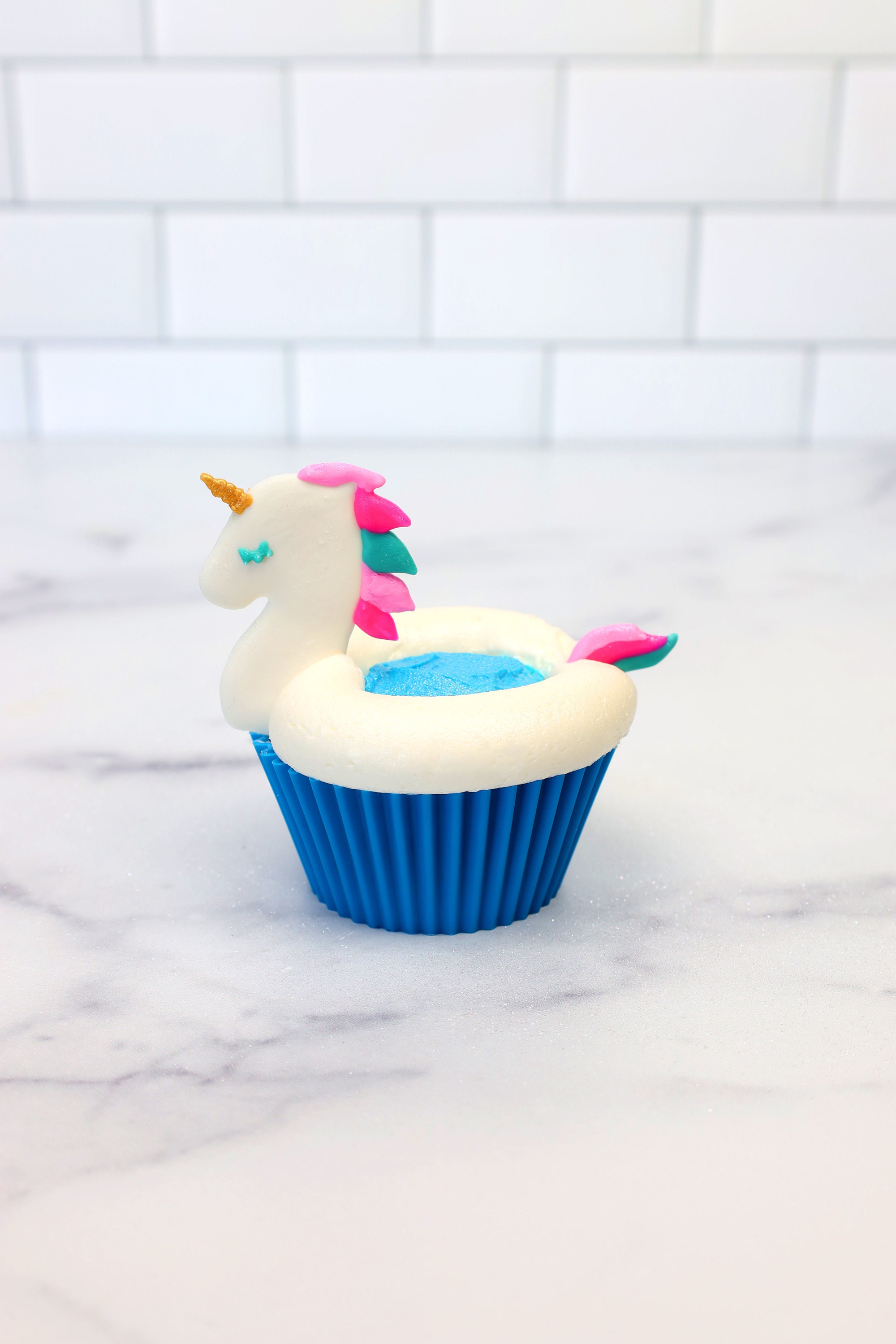 Unicorn Float Cupcake Template - Etsy