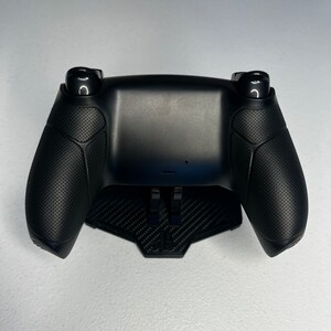 Lightning Theme RGB LED All Black Custom Wireless Controller for PS5 or ...