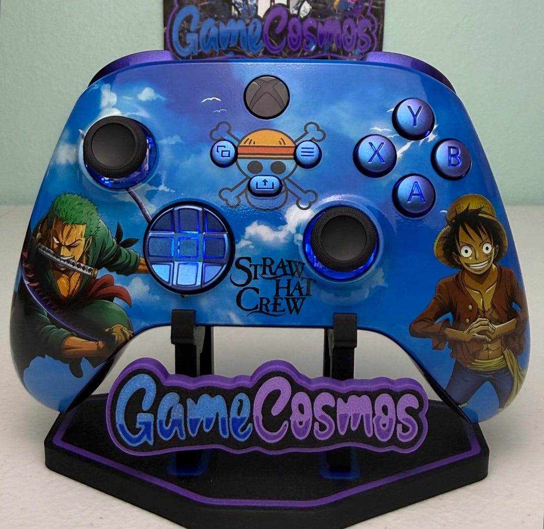 Anime Manga Pirates - RGB LED - Custom Wireless Controller for Xbox or ...