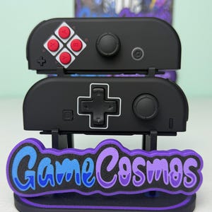 Retro NES Inspired - Black Accents - Custom Joycons for the Nintend ...