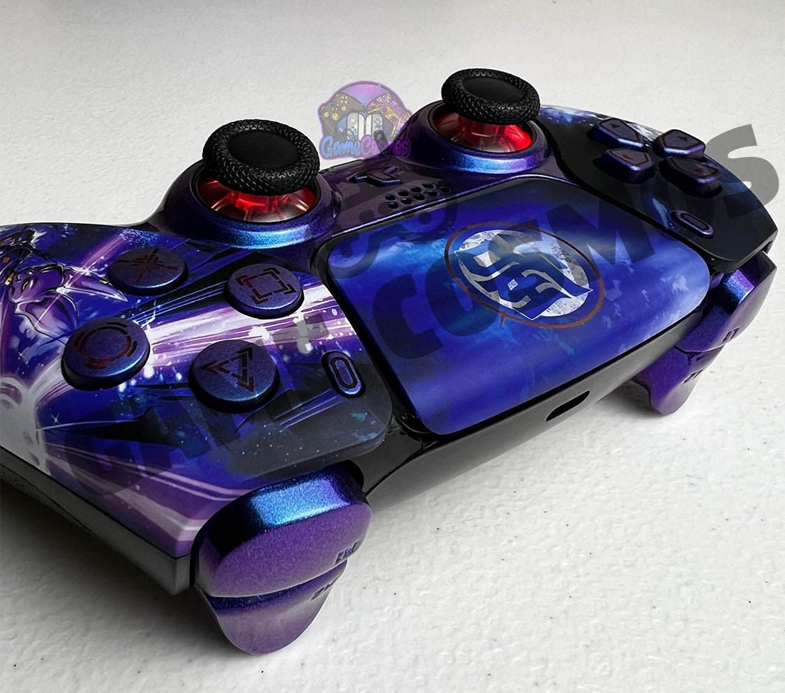 Anime Manga - Deity War - RGB LED - Custom Wireless Controller for PS5 ...
