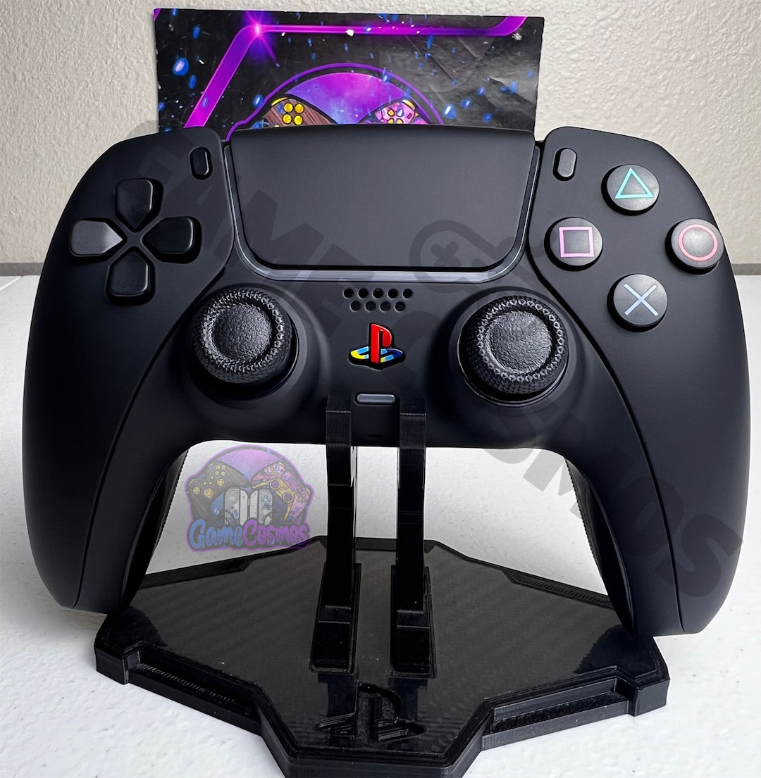 Retro PS2 Theme - Original Black - Custom Wireless Controller for PS5 ...