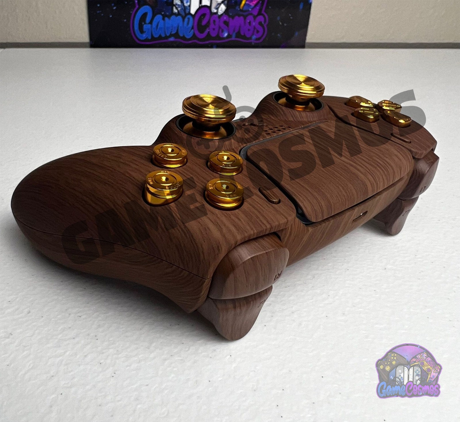 Wooden ps4 controller with bullet buttons store