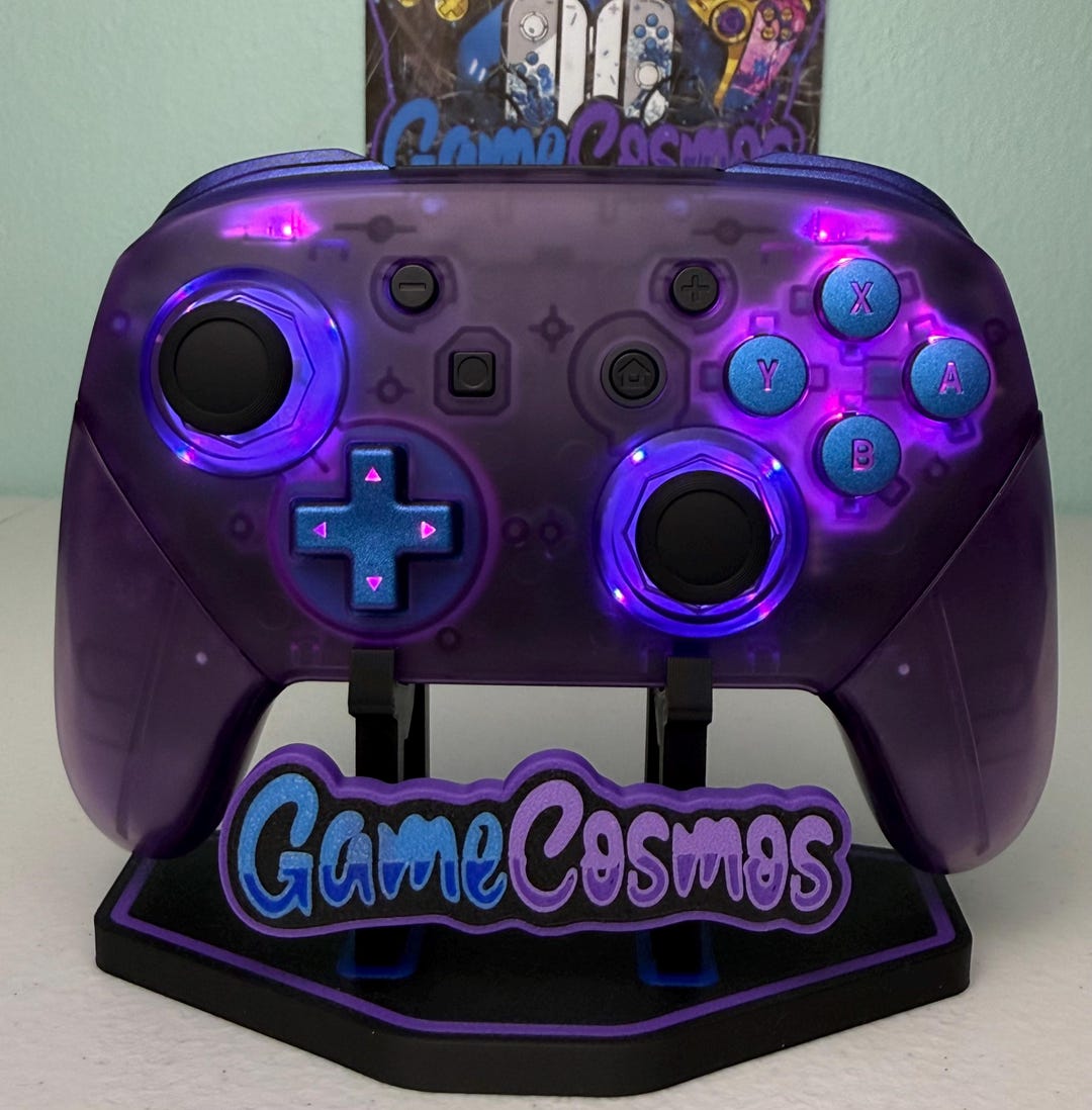 Atomic Purple - Gated Sticks - Wireless Pro Controller for the Switch ...