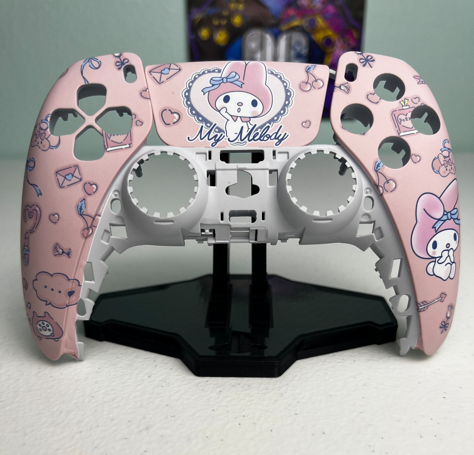 Cute Cartoon Theme - RGB LED - Sakura Pink - Custom Wireless Controller ...