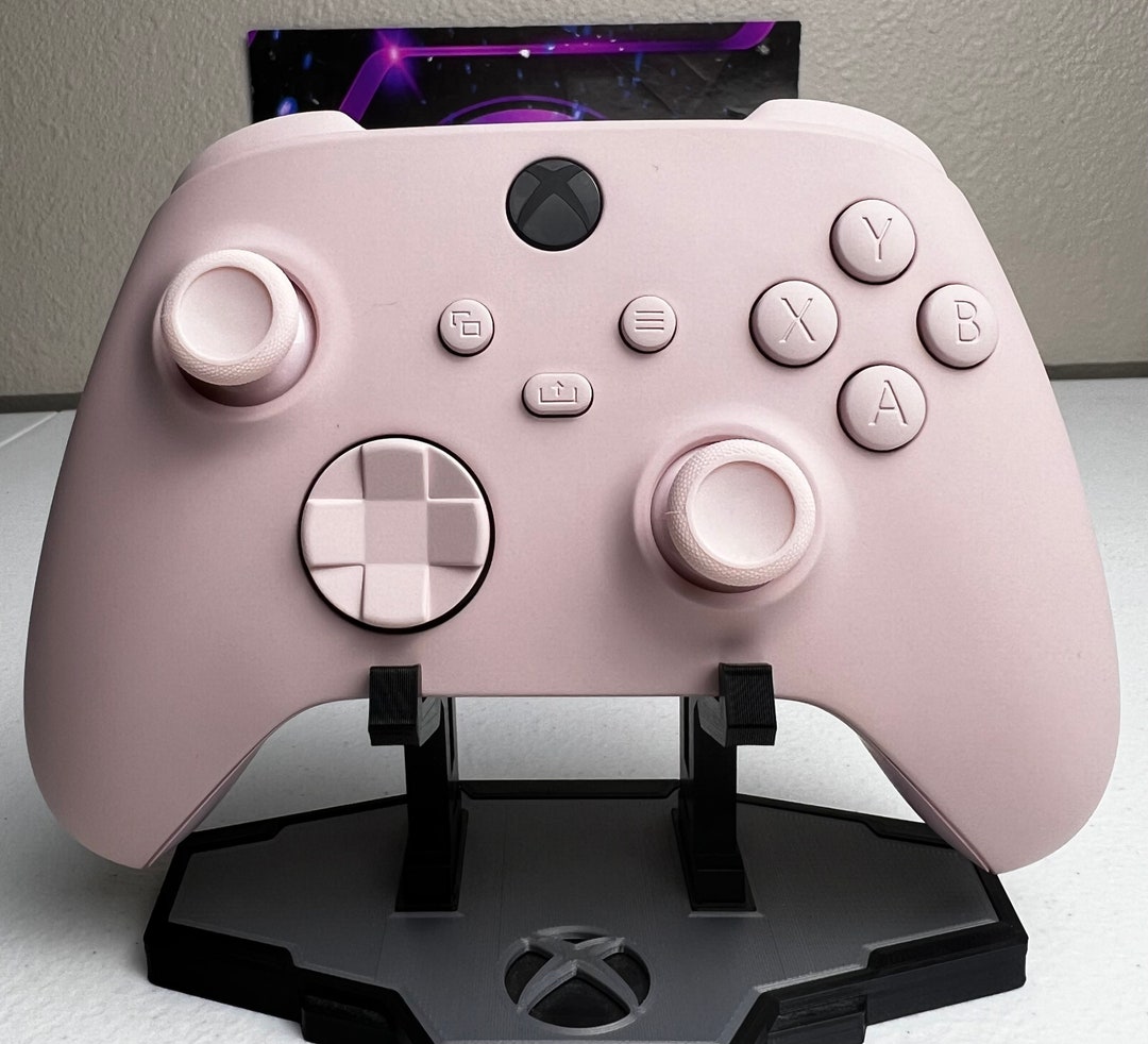 Cute Pink Pastel - Soft Touch - Custom Wireless Controller for Xbox or ...