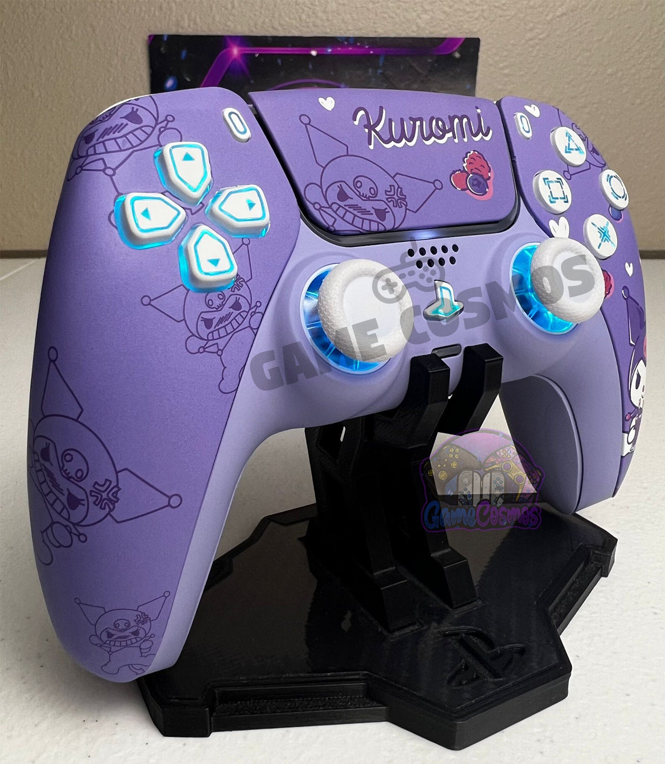 Cute Cartoon Theme - RGB LED - Violet and White - Custom Wireless ...