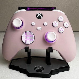Cute Pink RGB LED Pastel Sakura Custom Wireless Controller for Xbox or ...