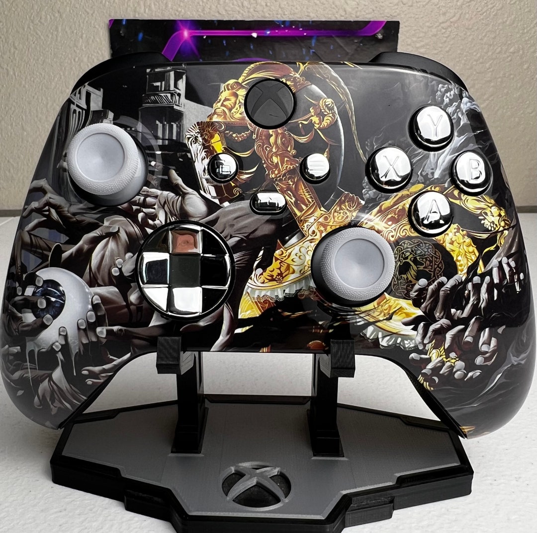 NORESTOCK Undead Scary Theme Custom Wireless Controller for Xbox or PC ...