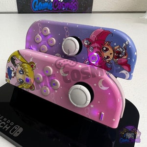Kawaii Chibi - Cute Anime - RGB LED - Custom Joycons for the Nintend ...