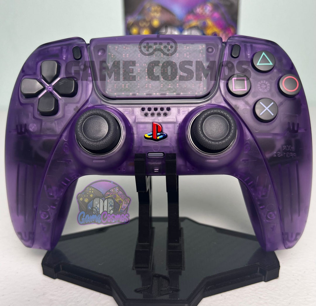 Custom Retro PS2 Theme - Atomic Purple - Custom Wireless Controller for ...