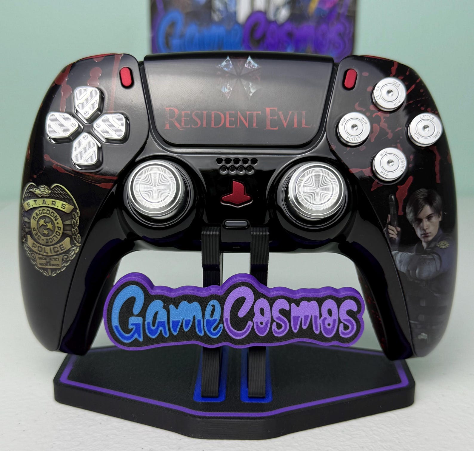 Survival Horror - Real Metal - Custom Wireless Controller for PS5 or PC ...