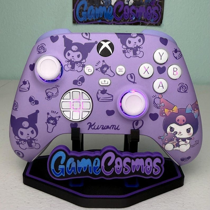 Kawaii Violet Theme - Cute Cartoon - RGB LED - Custom Wireless ...