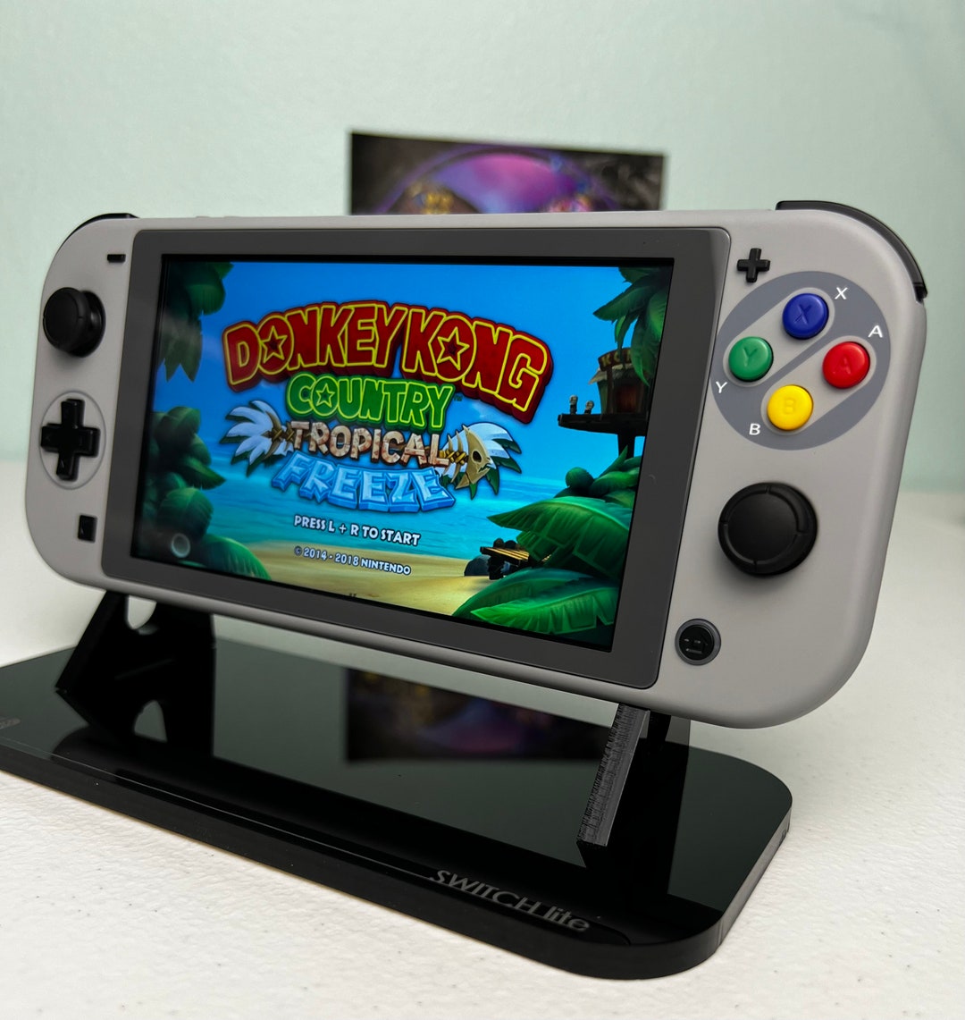 Custom EU SNES Famicom - Retro Original - Custom Switch Lite - Etsy