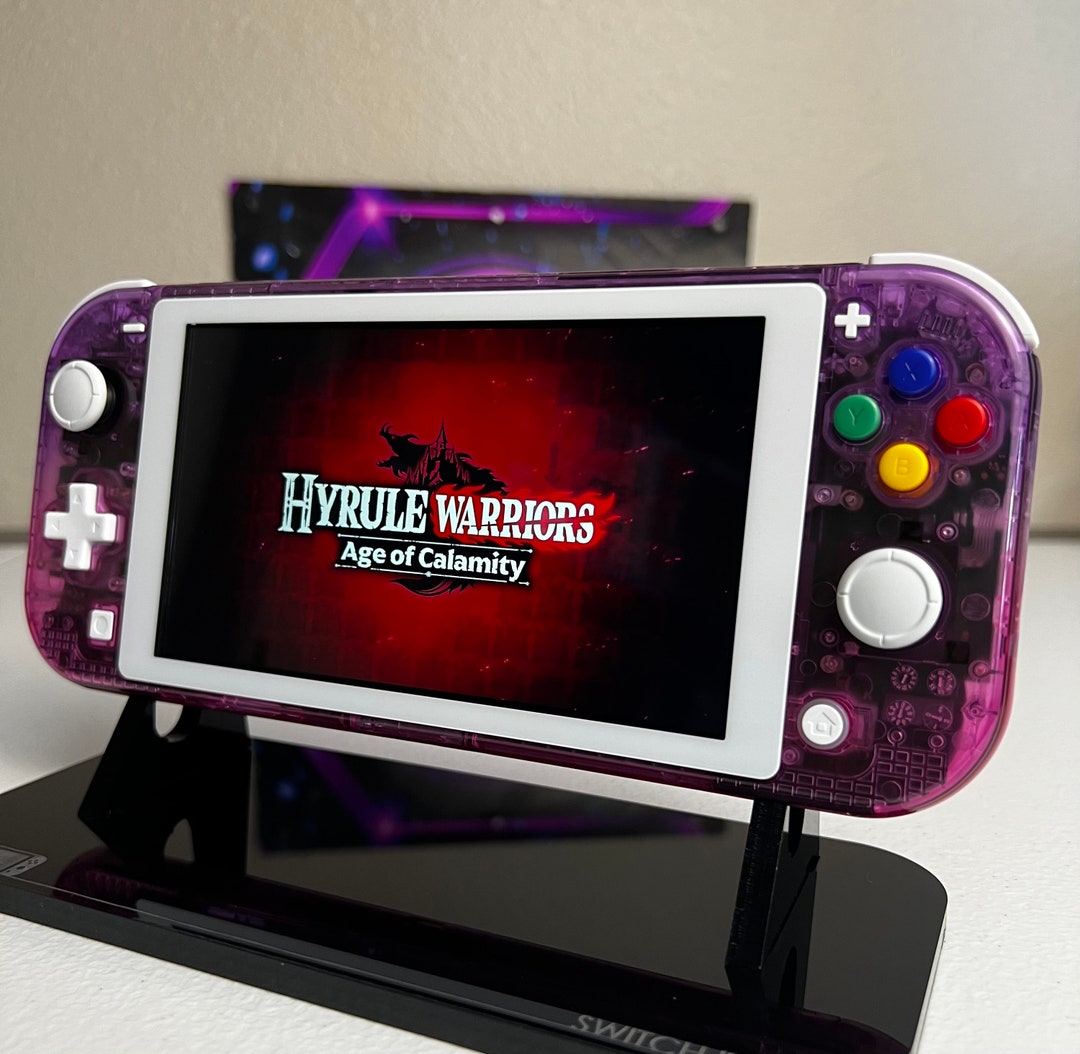 Glossy Gradient Transparent Purple Pink Colorful ABXY - Etsy