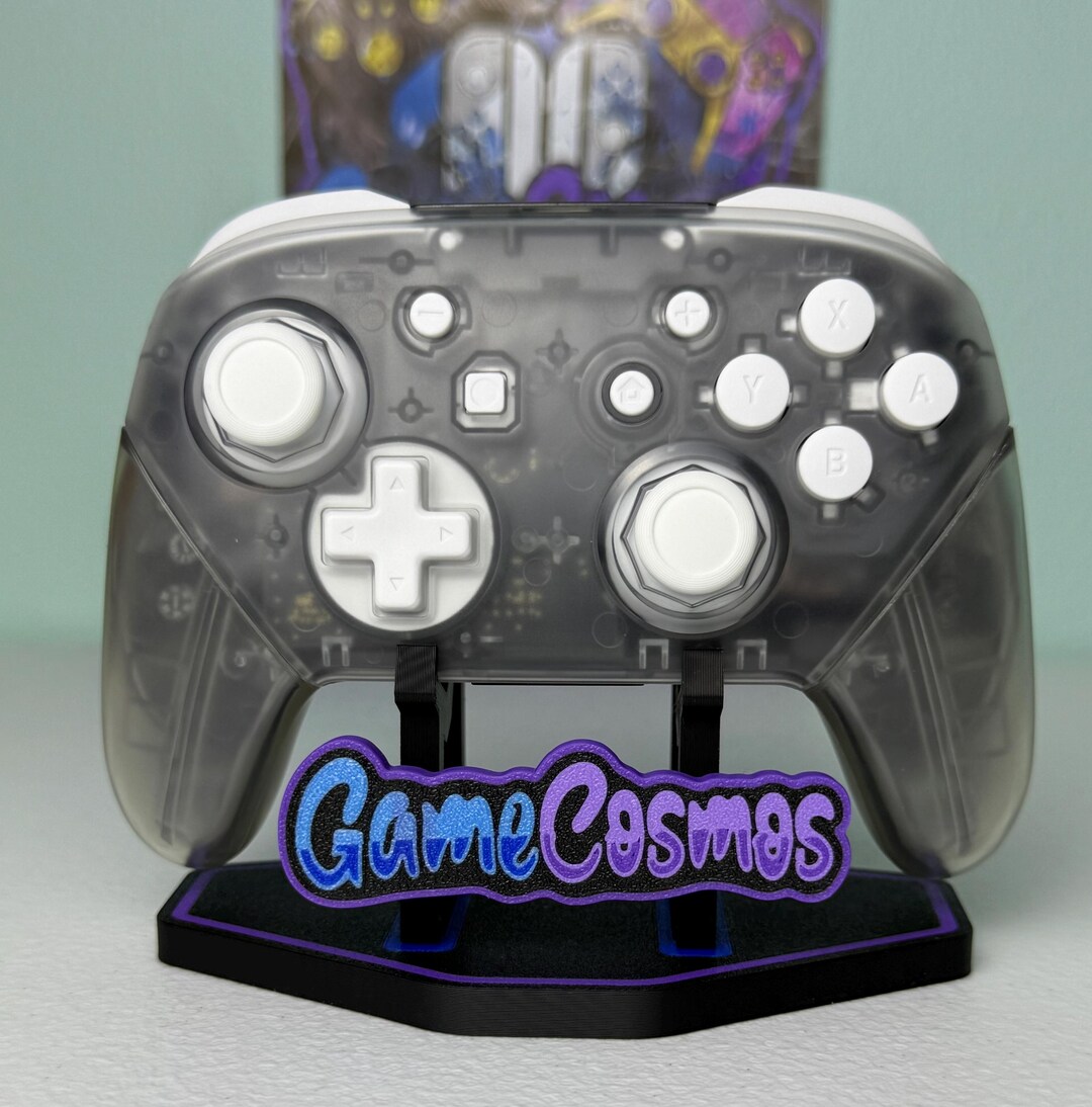 Transparent Clear White Accents - Wireless Pro Controller for the ...