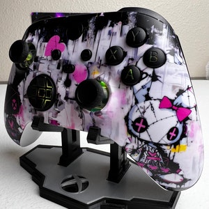 Cute Gothic Theme - RGB LED - Custom Wireless Controller for Xbox or PC ...