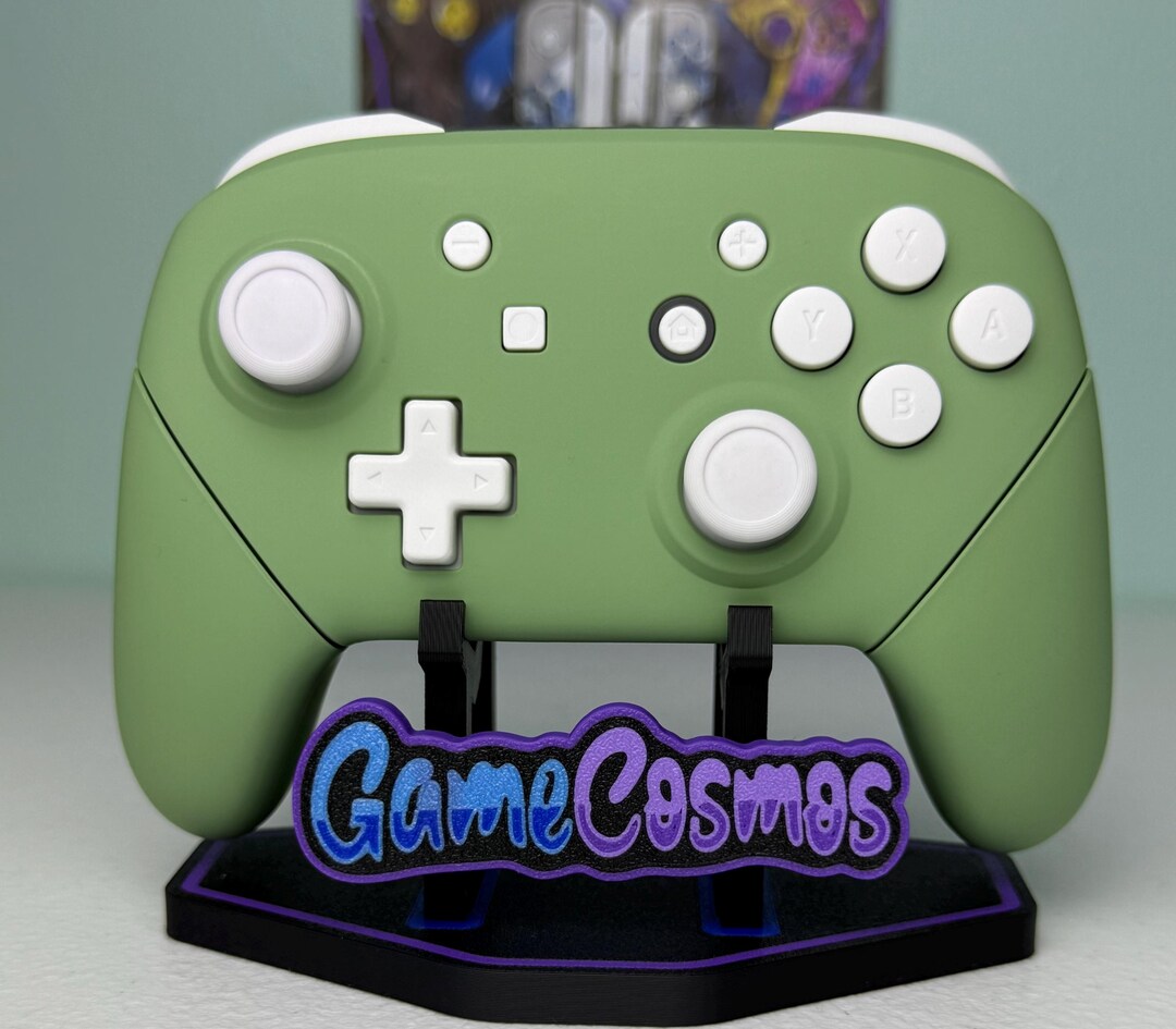 Matcha Green - White Accents - Wireless Pro Controller for the Switch ...