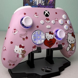 Cute Cartoon Kitty - RGB LED - Custom Wireless Controller for Xbox or ...