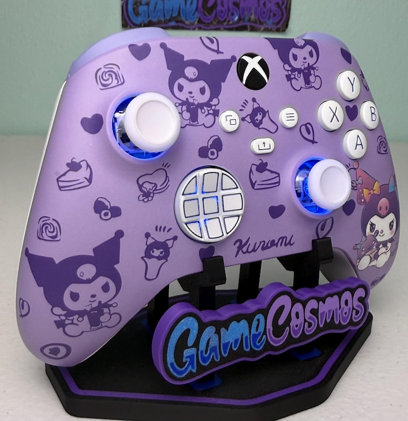Kawaii Violet Theme - Cute Cartoon - RGB LED - Custom Wireless ...