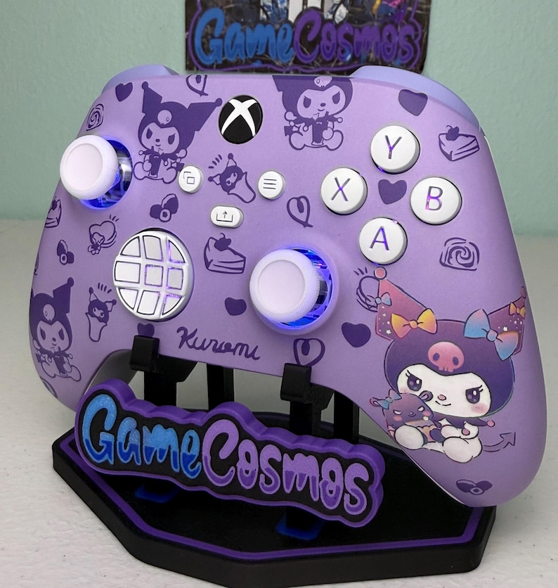 Kawaii Violet Theme - Cute Cartoon - RGB LED - Custom Wireless ...
