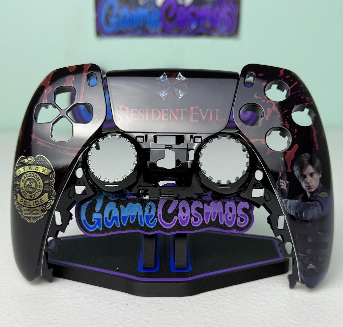 Survival Horror - Real Metal - Custom Wireless Controller for PS5 or PC ...