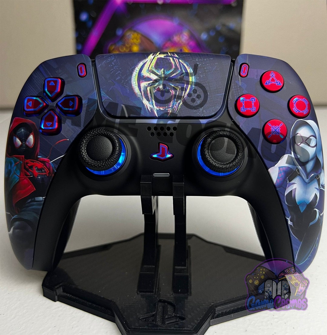 Comic Spider Super Hero Team - RGB LED - Custom Wireless Controller for ...