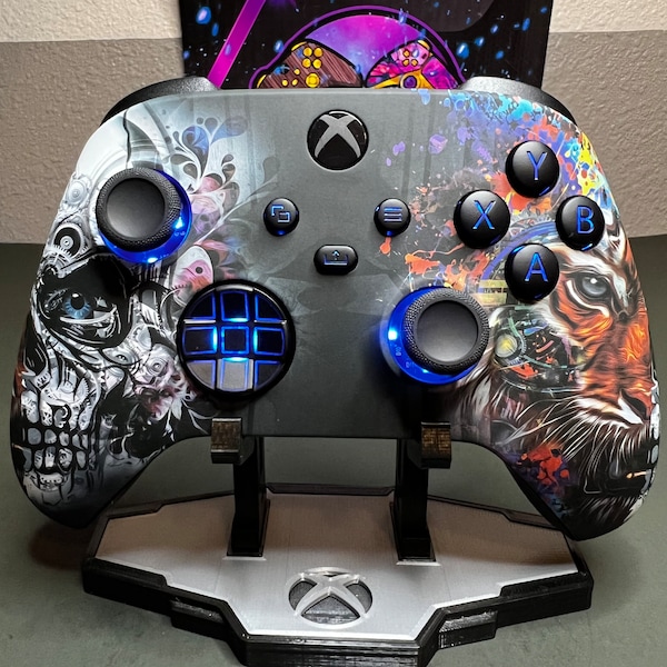 Skull and Controller - Etsy