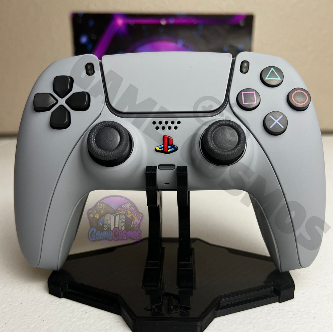 Custom Retro PS Theme - Original Gray - Custom Wireless Controller for ...