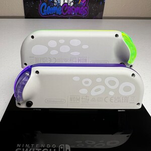 Splat00n 3 Inspired - RGB LED - Custom Joycons for the Nintend Switch ...