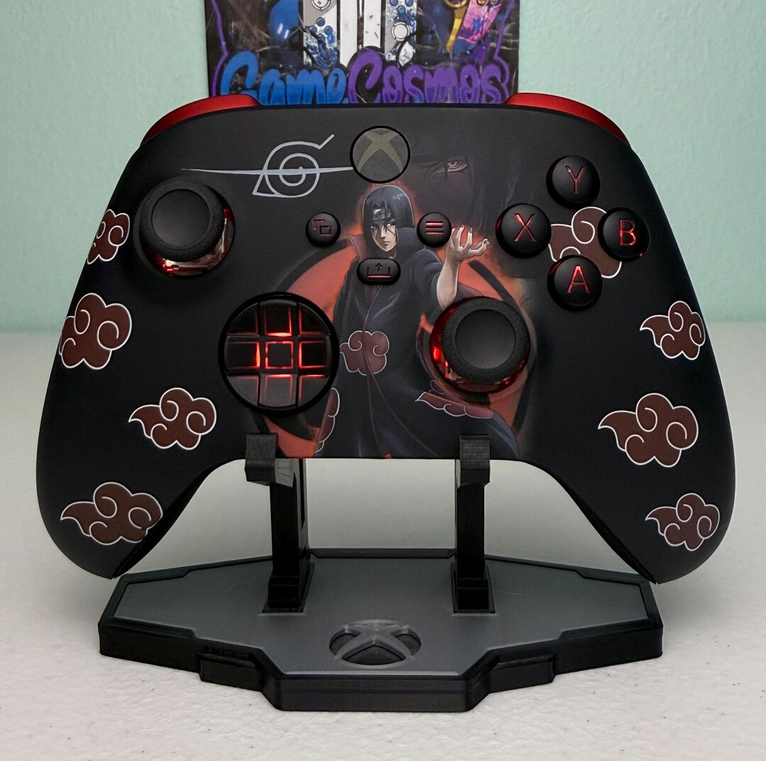 Anime Manga - Red Clouds - RGB LED - Custom Wireless Controller for ...