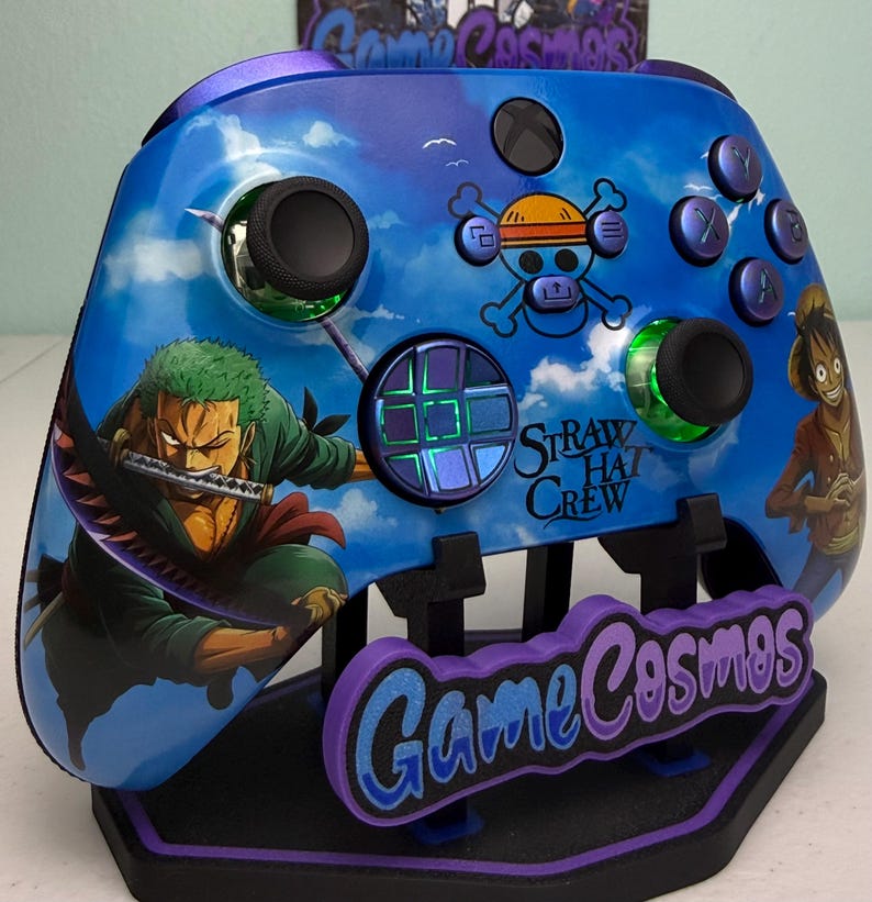 Anime Manga Pirates - RGB LED - Custom Wireless Controller for Xbox or ...