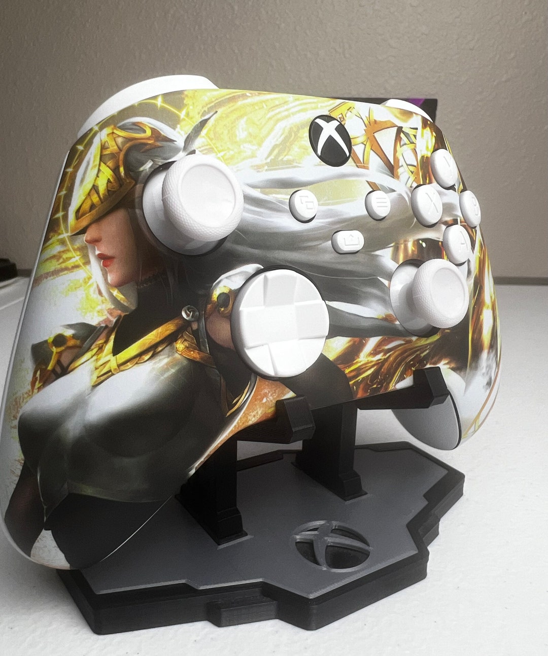 Valkyrie Knight - White Accents - Custom Wireless Controller for Xbox ...