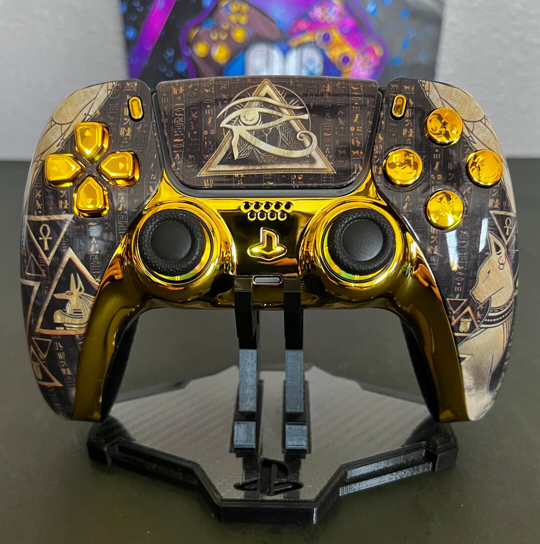 Gold Persian RGB LED Custom Wireless Controller for PS5 or PC - Etsy