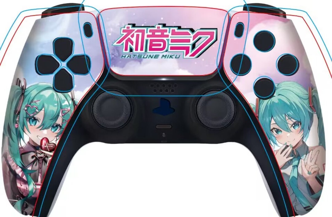 Anime Girl Theme RGB LED Custom Wireless Controller for PS5 or PC - Etsy