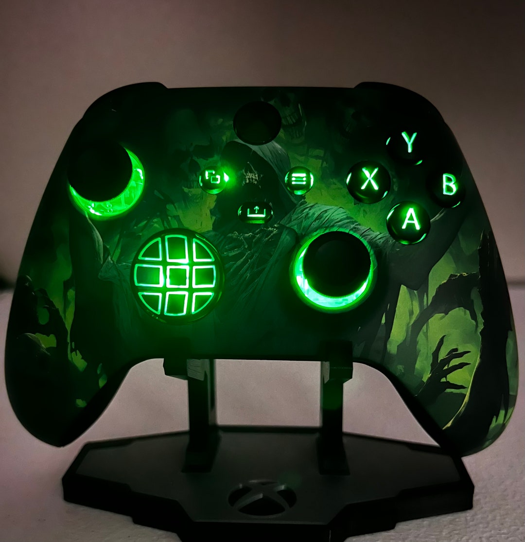 Dark Carnival Theme - RGB LED - Custom Wireless Controller for Xbox or ...