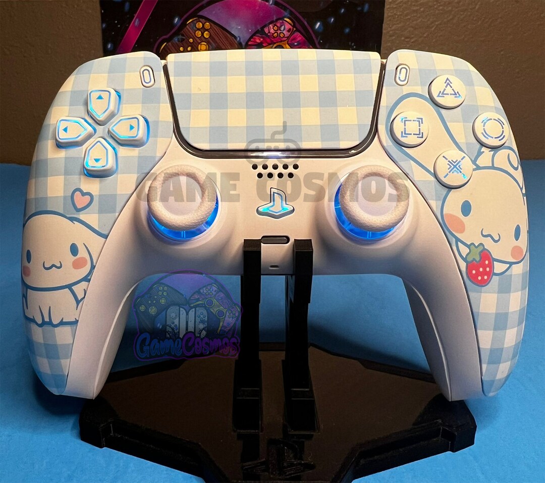 Cute Cartoon Puppy - RGB LED - Custom Wireless Controller for PS5 or PC ...