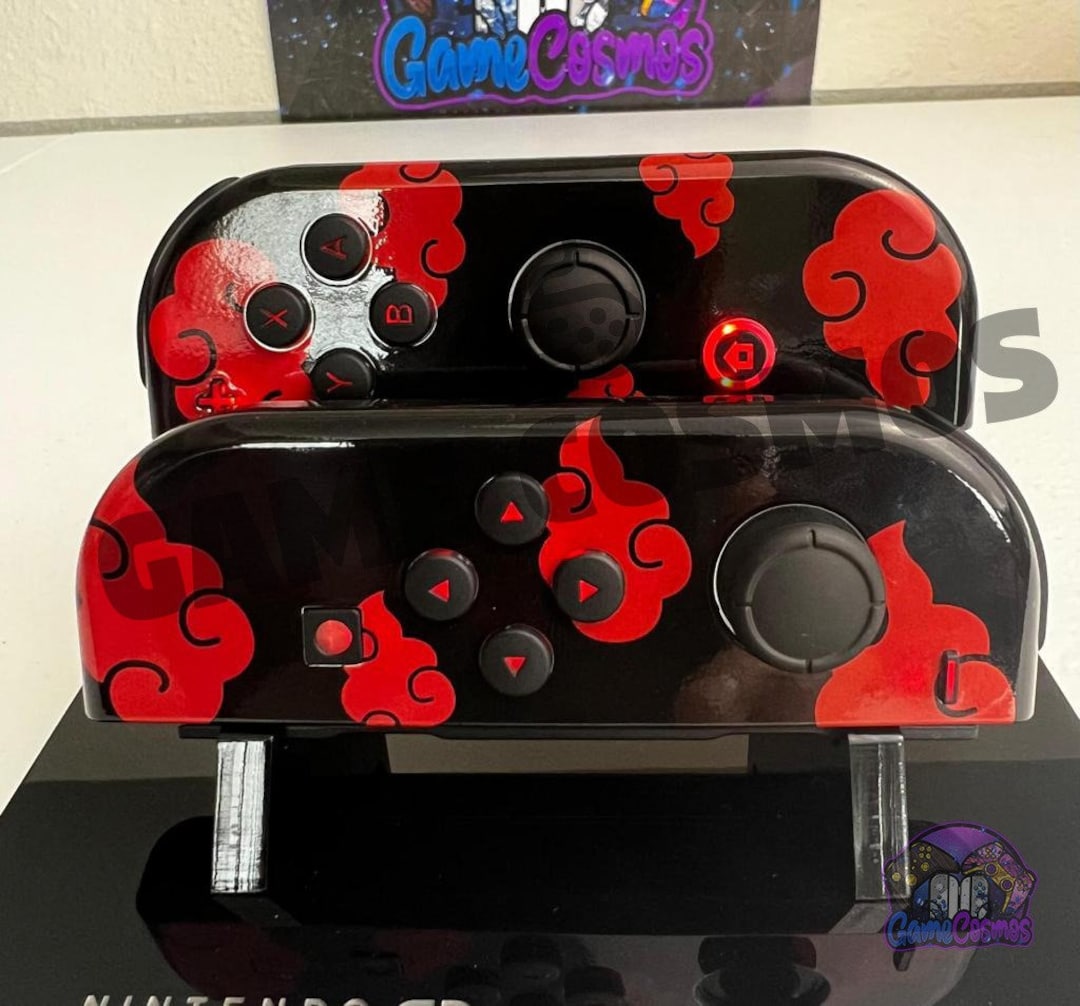 Red Clouds Anime Manga RGB LED Custom Joycons for the Nintend Switch - Etsy