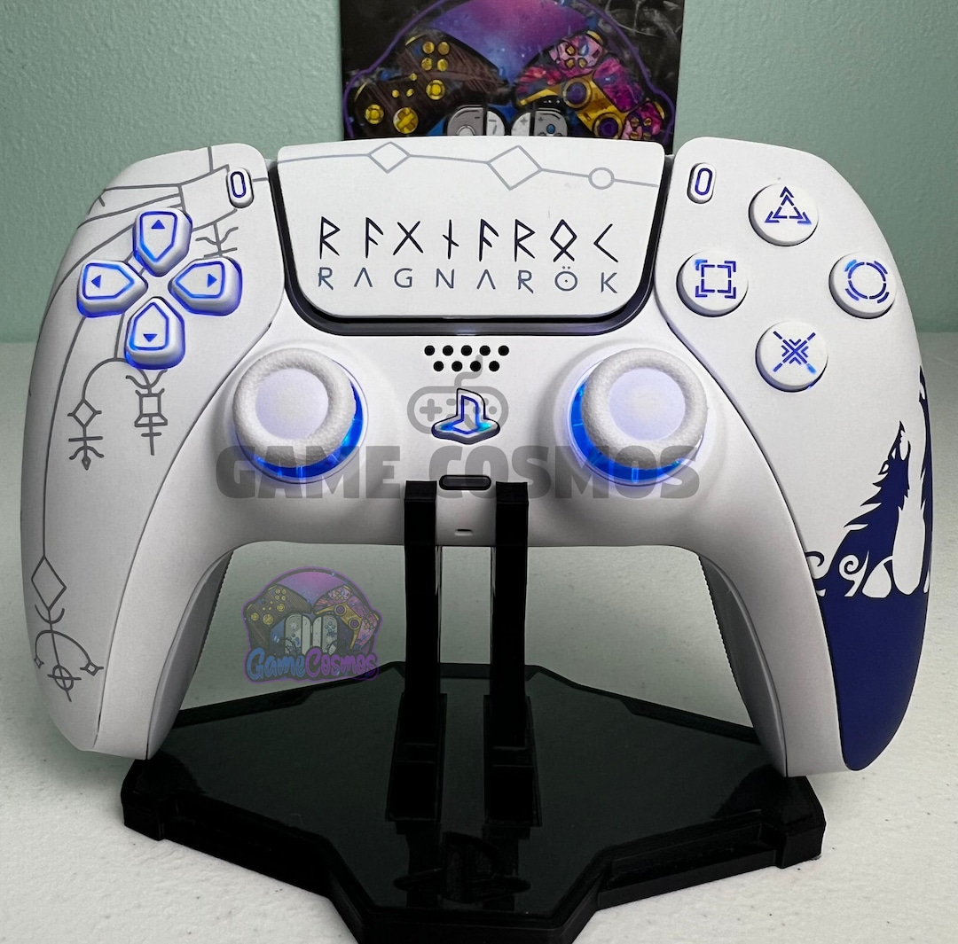 Gow Inspired - RGB LED - Custom Wireless Controller for PS5 or PC - Etsy