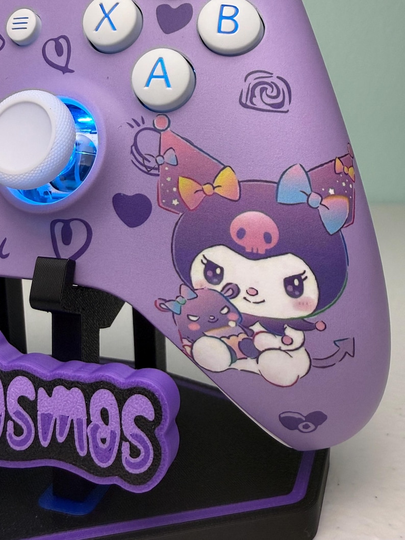 Kawaii Violet Theme - Cute Cartoon - RGB LED - Custom Wireless ...