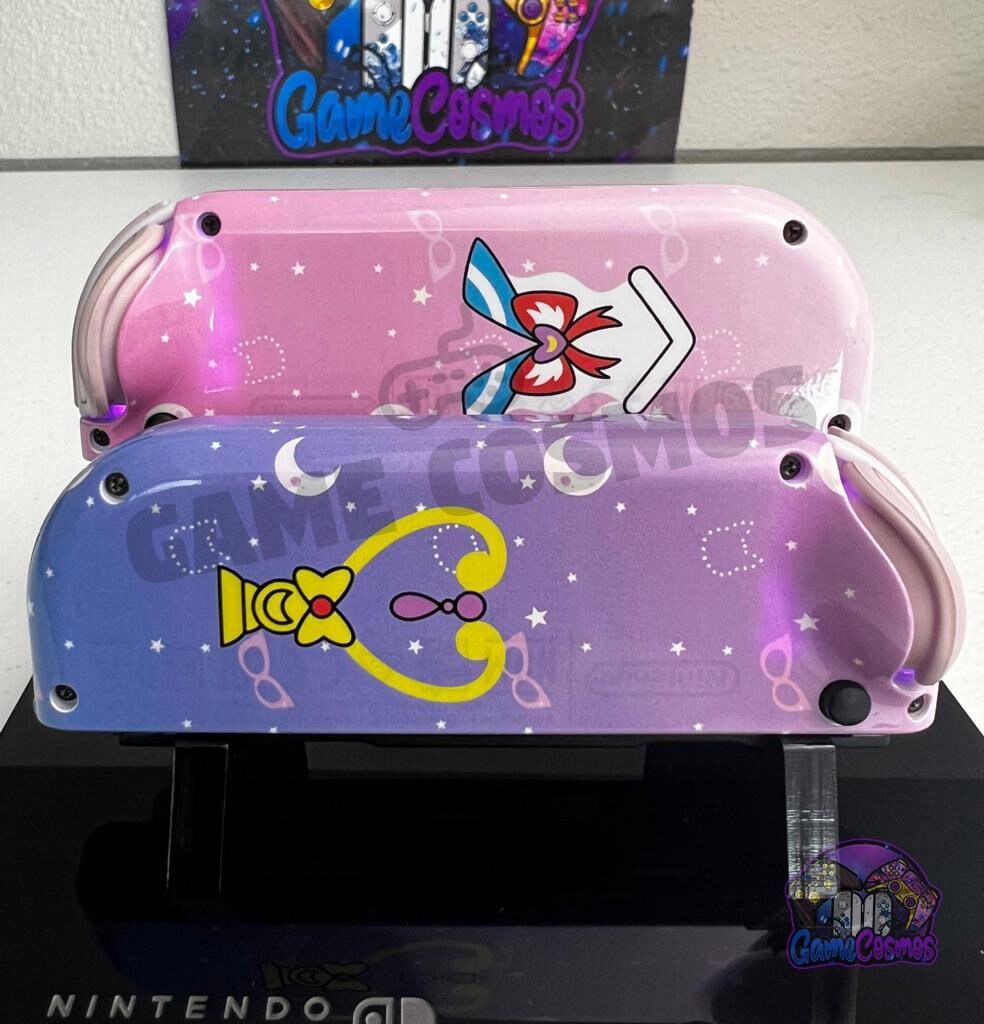 Kawaii Chibi - Cute Anime - RGB LED - Custom Joycons for the Nintend ...