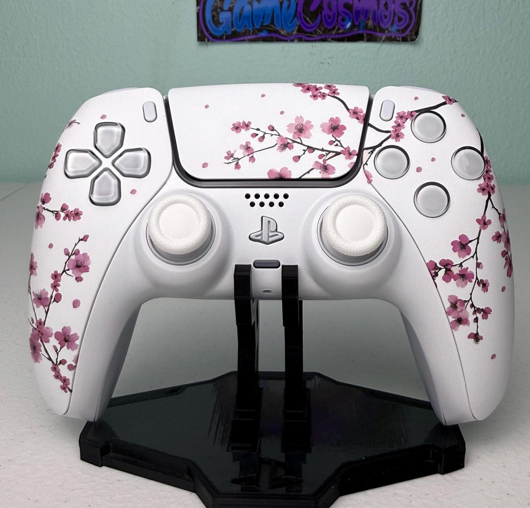 Cherry Blossoms Sakura - Custom Wireless Controller for PS5 or PC - Etsy