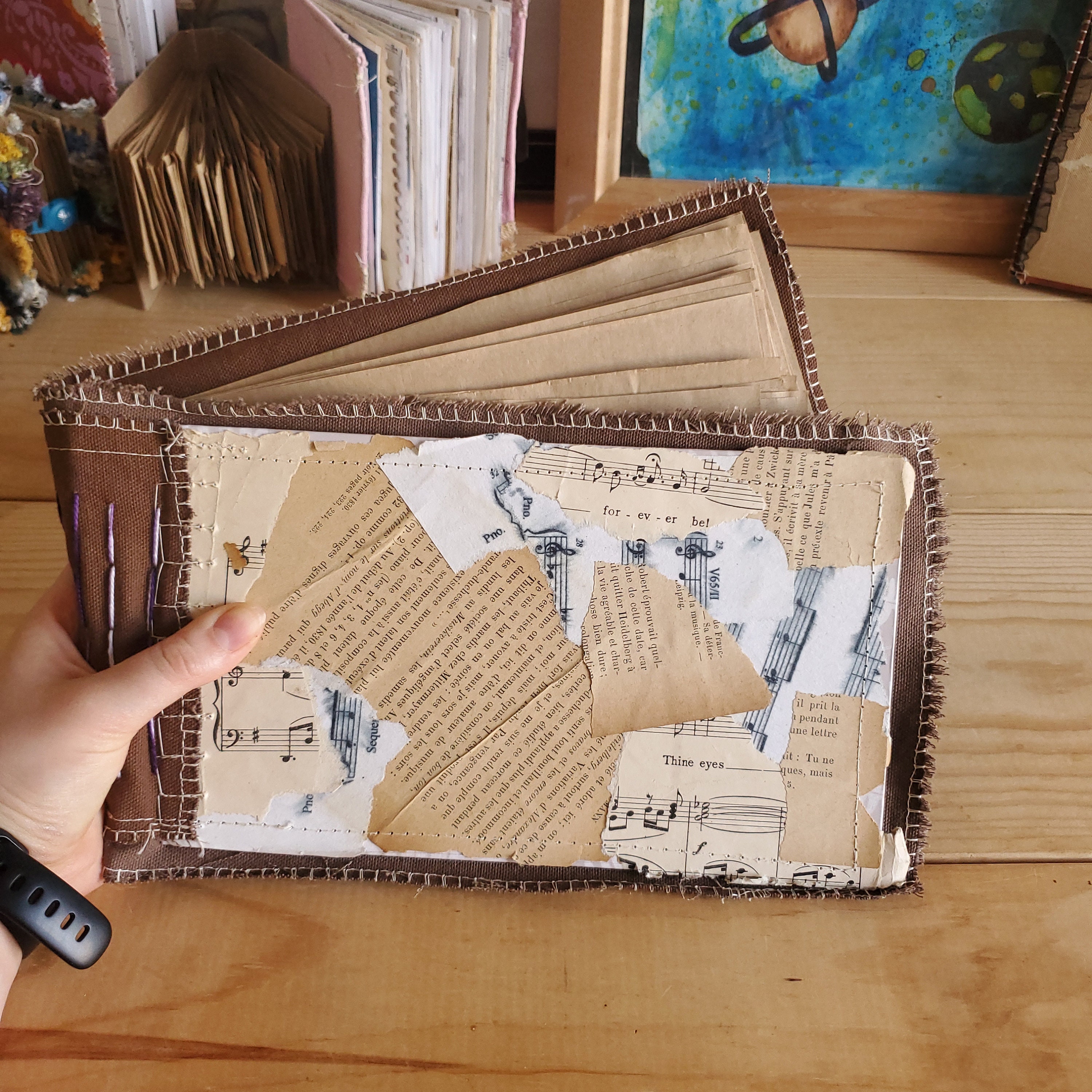 Super Long Junk Journal Blank Pages - Etsy