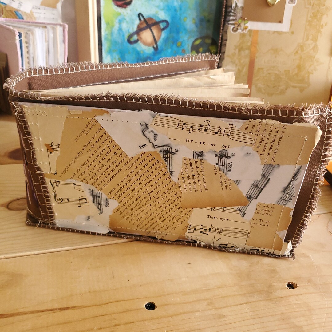 Super Long Junk Journal Blank Pages - Etsy