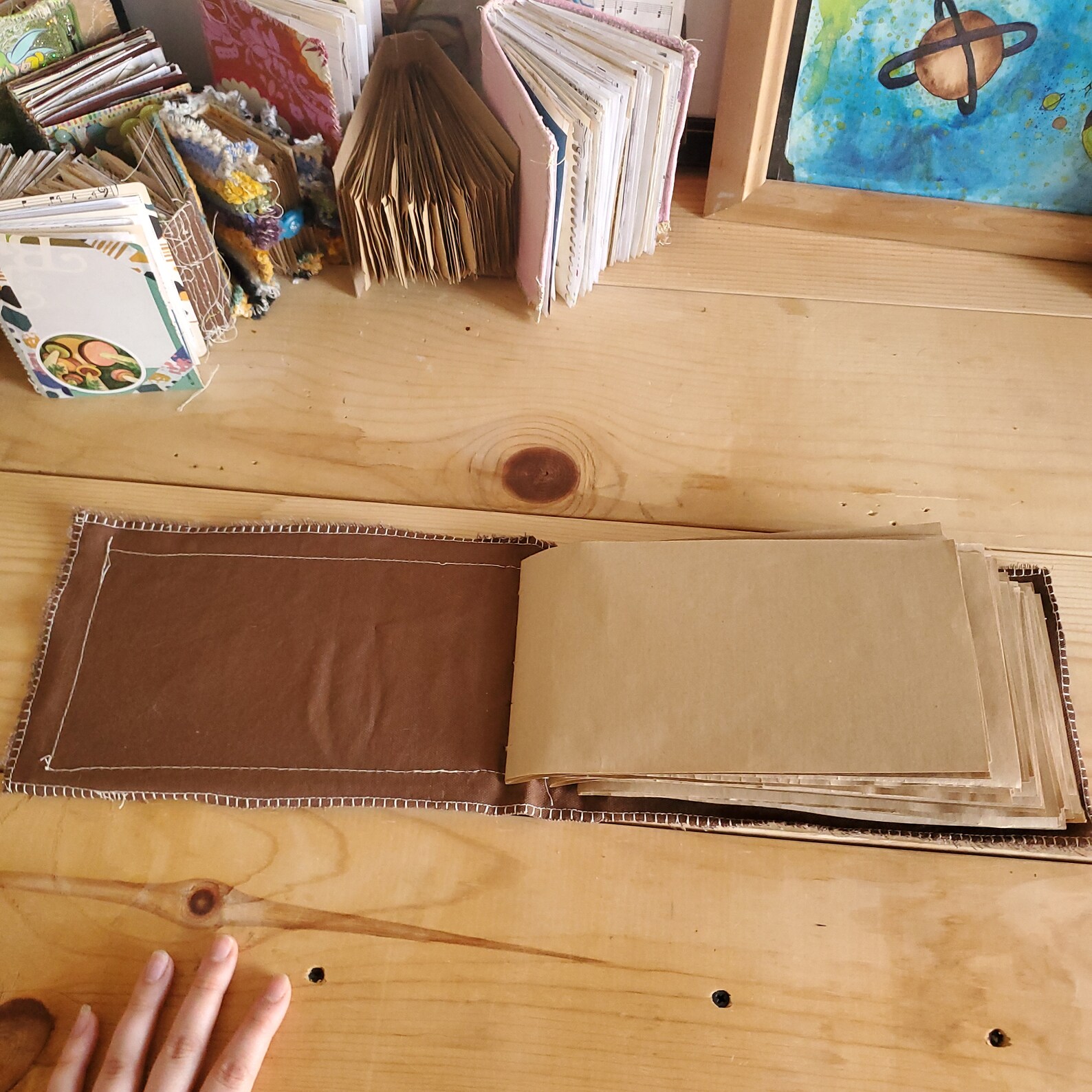 Super Long Junk Journal Blank Pages - Etsy