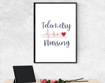 Telemetry Nurse Svg - Etsy