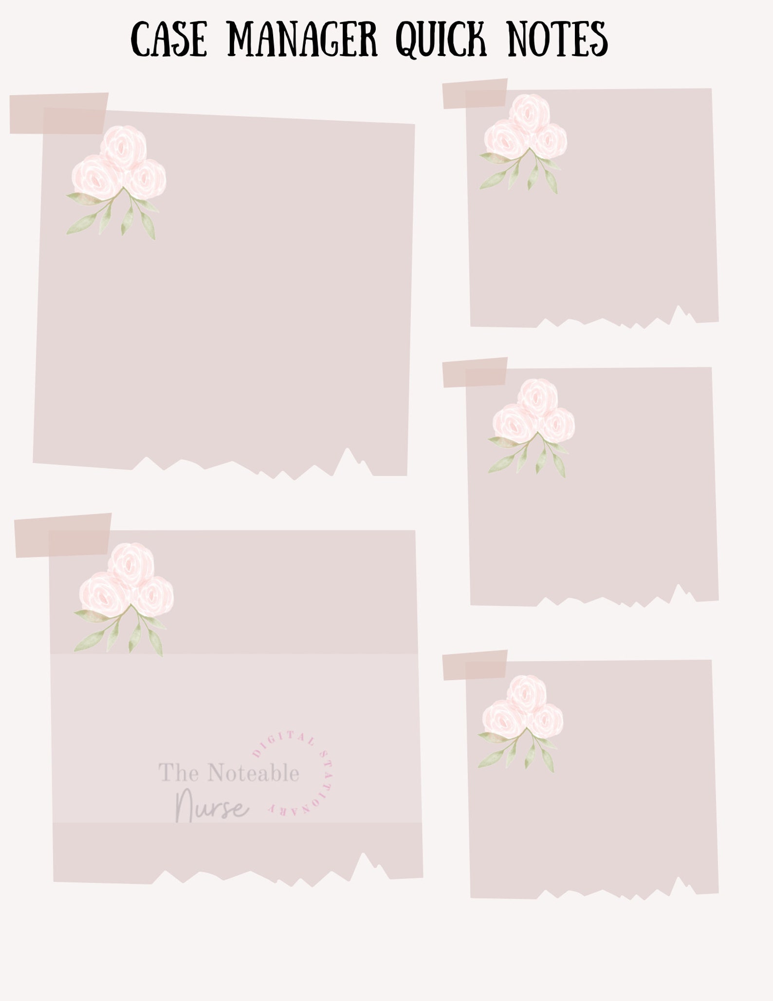 Nurse Case Manager Planner Toolkit Case Manager CCM - Etsy