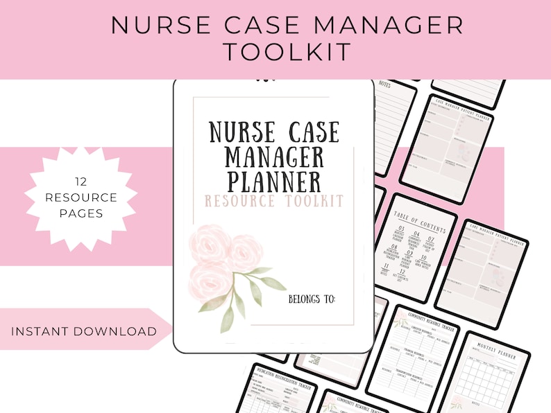 Comprehensive Nurse Case Manager Planner Toolkit: CCM Certified Case ...