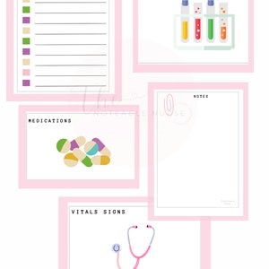 NURSE Digital Template, Nurse Gift, Nurse Aid, RN Documentation, Nurse ...